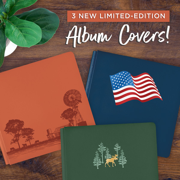 LIMITED-EDITION ALBUM COVERS LAUNCHING THURSDAY
