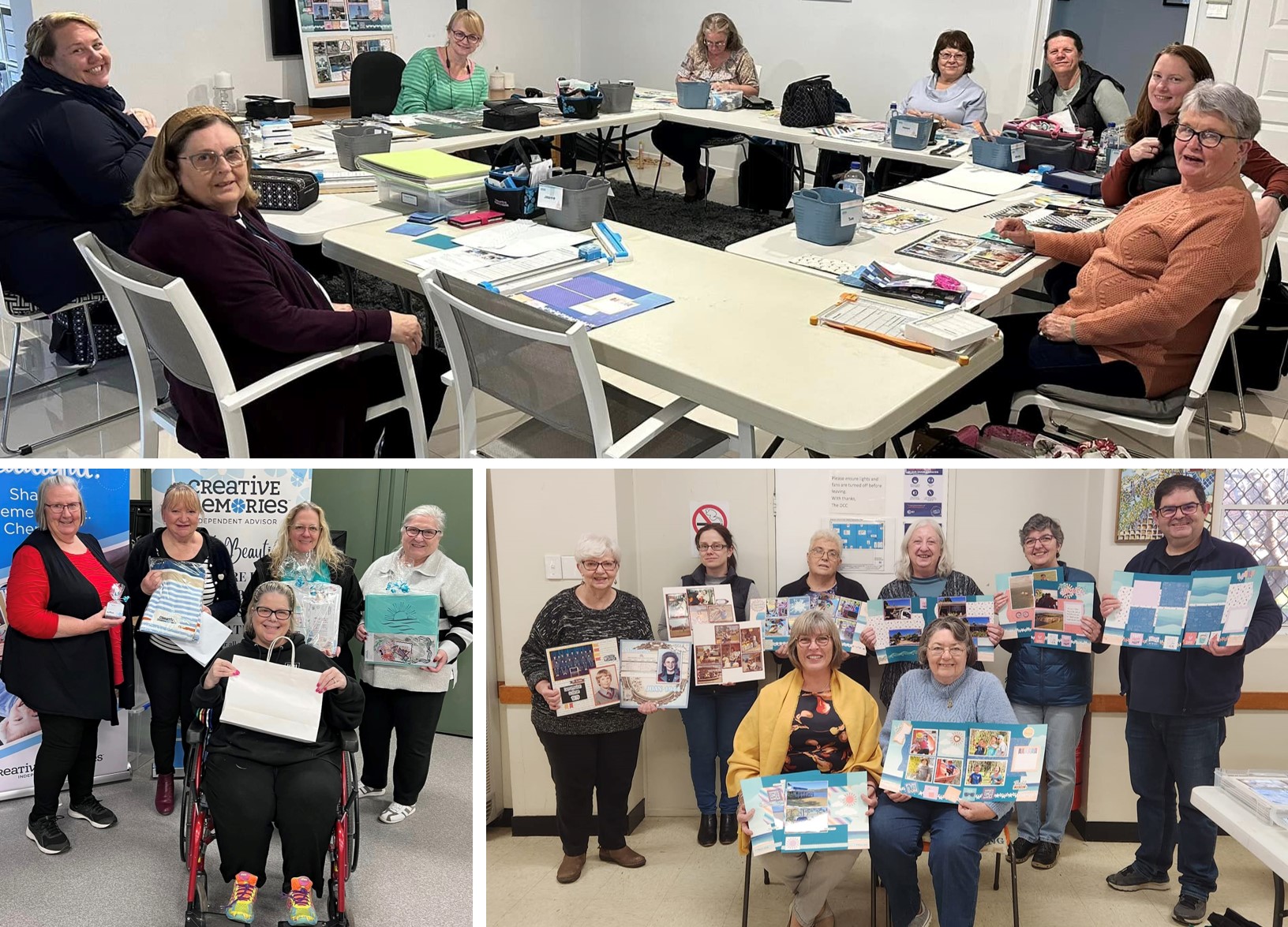 Collage of Advisor events from the previous week.