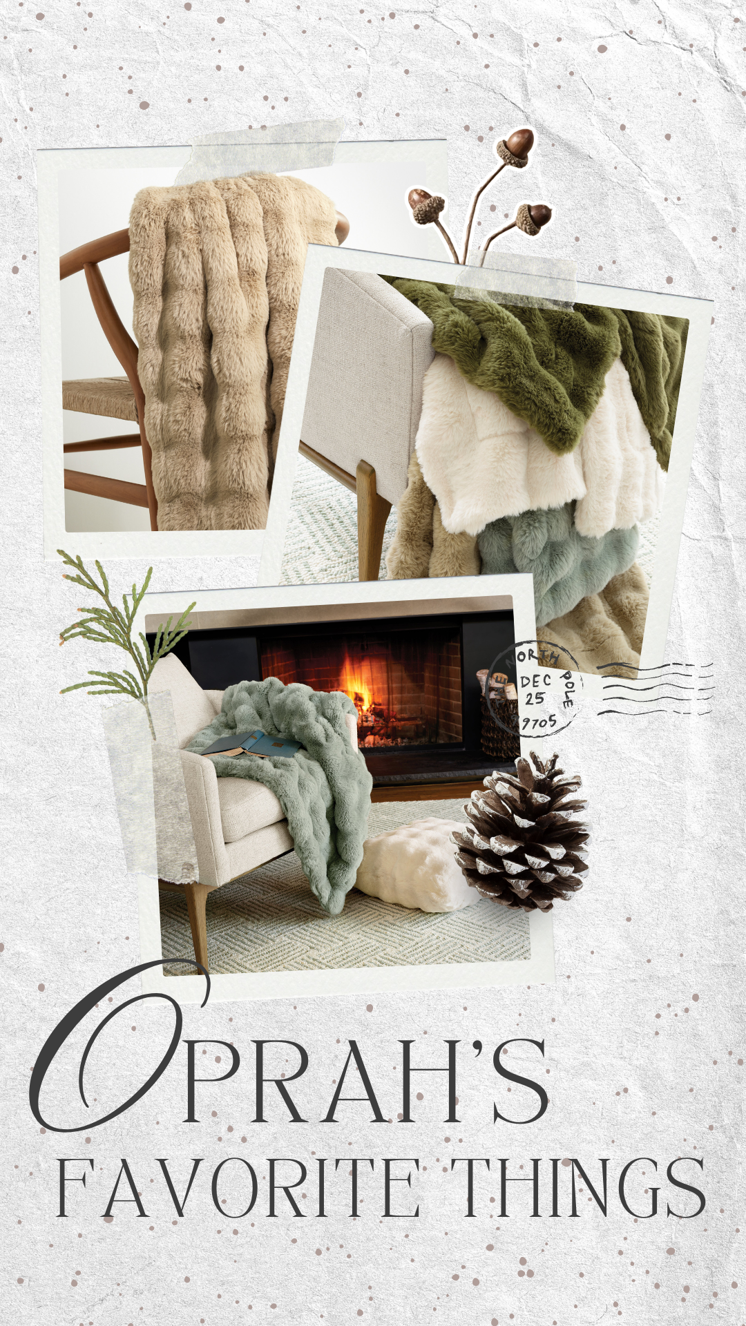 Our Fabulous Faux Fur Throw and More on Oprah's Favorite Things ...