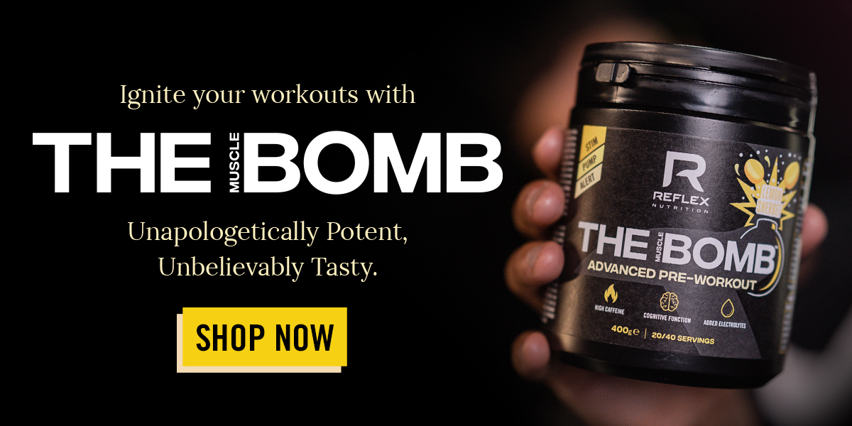 Our new 💣 of a pre-workout 💥 - Reflex Nutrition