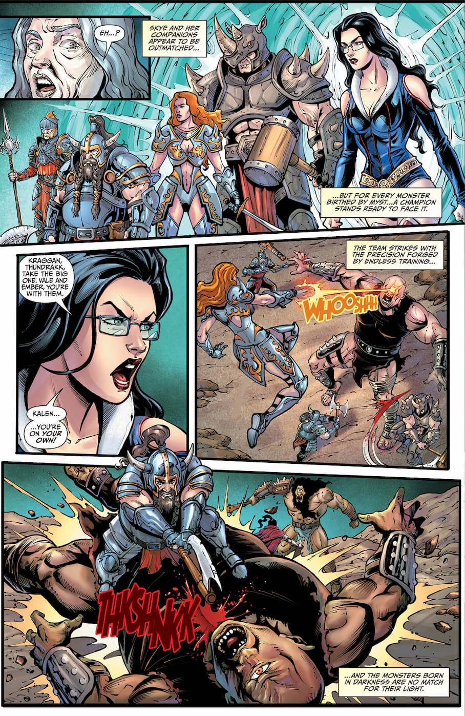 MYTH preview ⋆ First Comics News