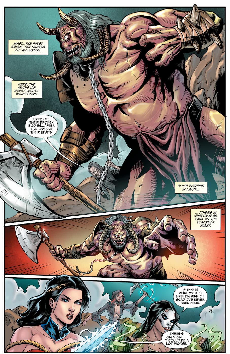 MYTH preview ⋆ First Comics News