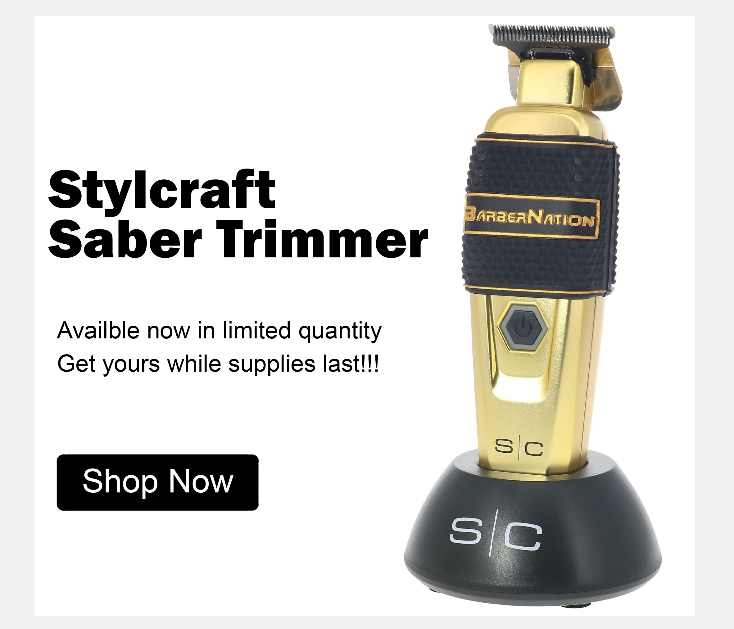 BarberNation (US): BEST TRIMMER EVER?!? 😬 Stylecraft Saber Trimmer | Milled