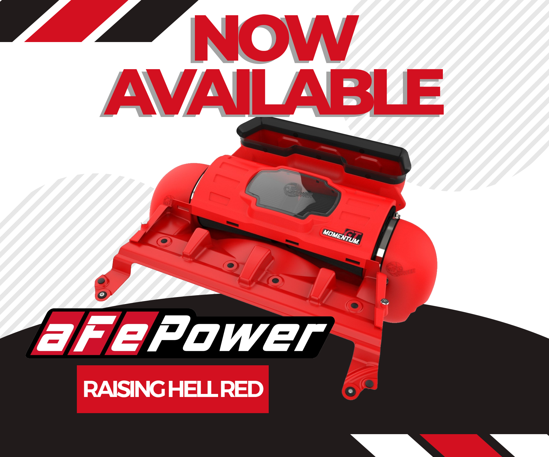 HOT! - aFe Momentum GT Raising Hell Red Cold Air Intake (Pro 5R Filters ...