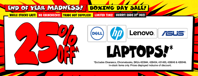 hot deals on laptops