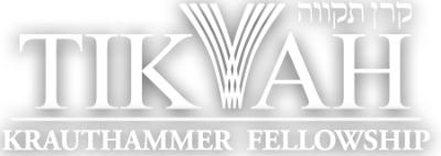 Krauthammer Fellowship Digest Fall 2023 - Tikvah