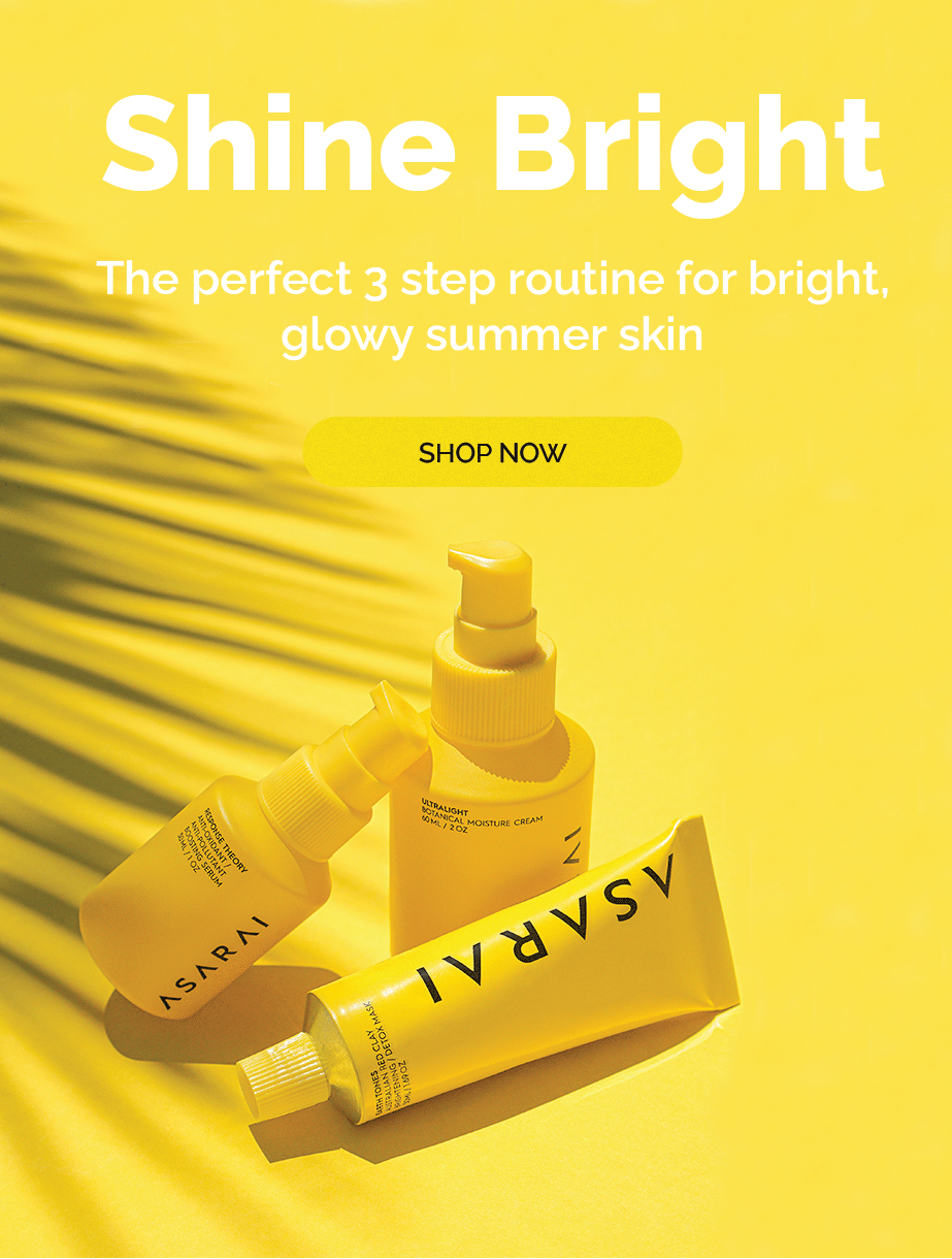 3 Step Summer Skin Routine Asarai