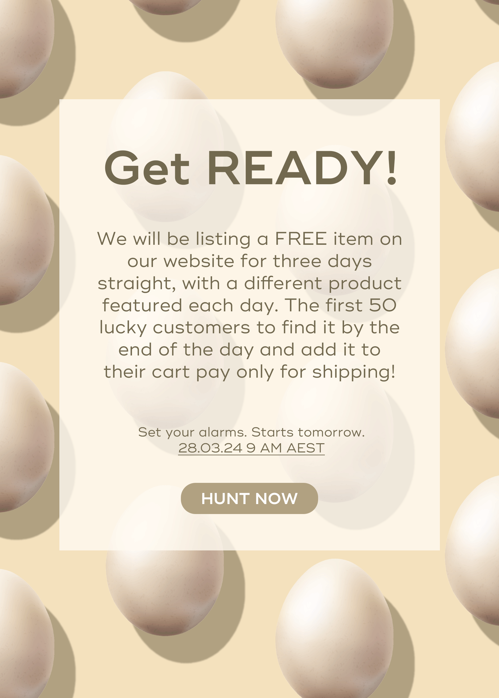 3 Days Easter Scavenger Hunt 🐣🎁 Aceology