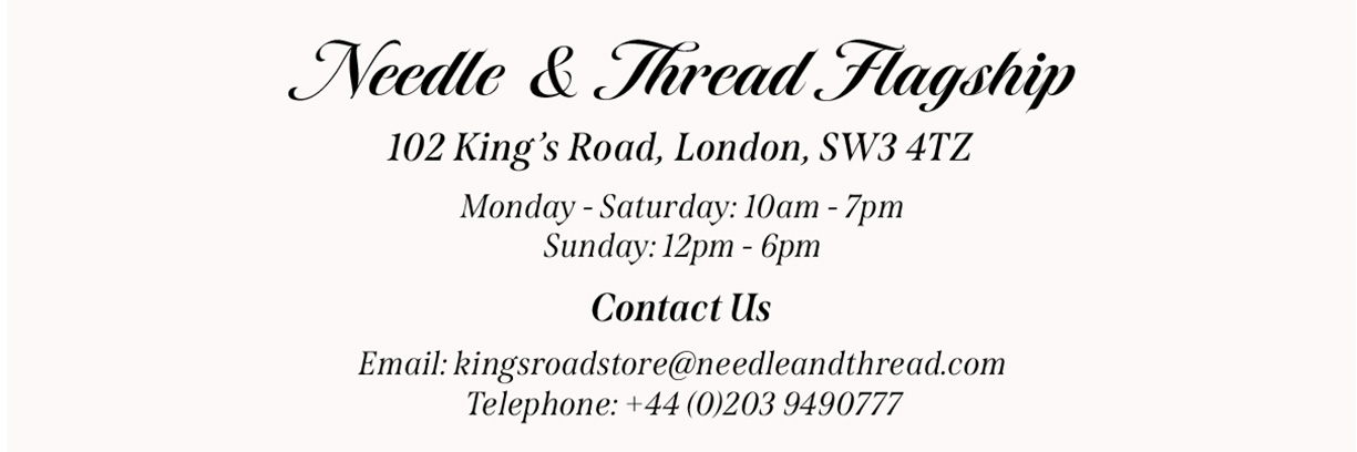 Needle & Thread’s Flagship Store Launch Party