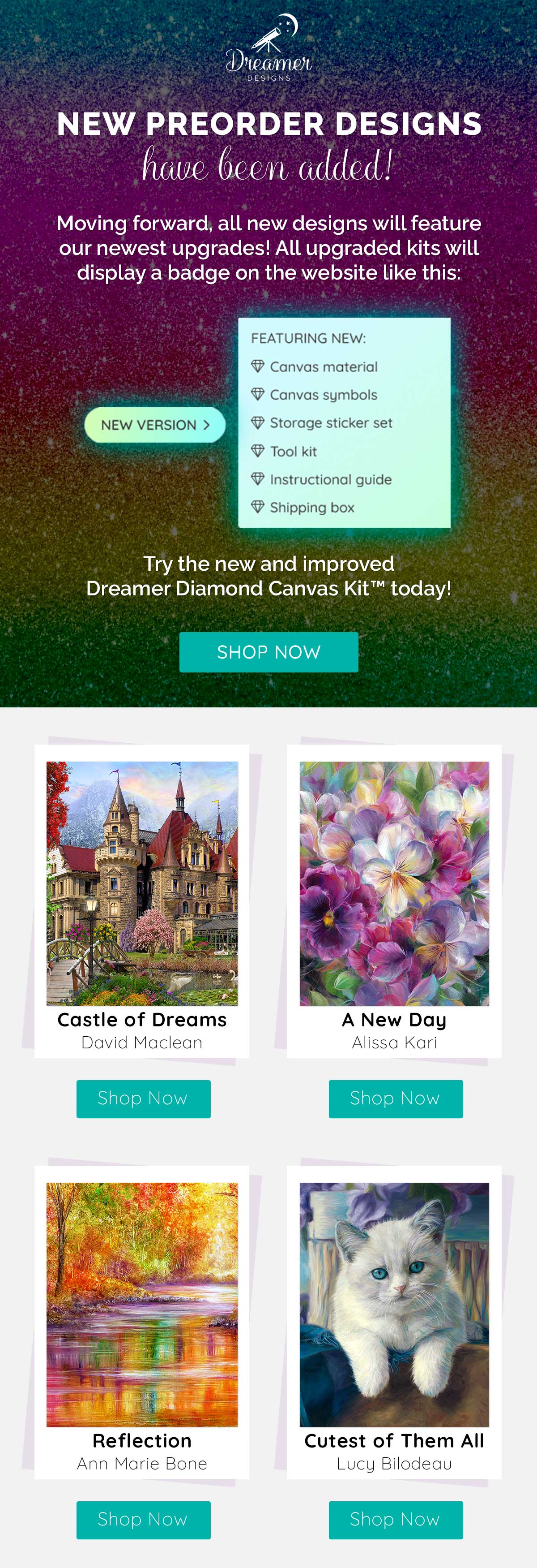New Designs With Kit Upgrades! 😮 - Dreamer Designs