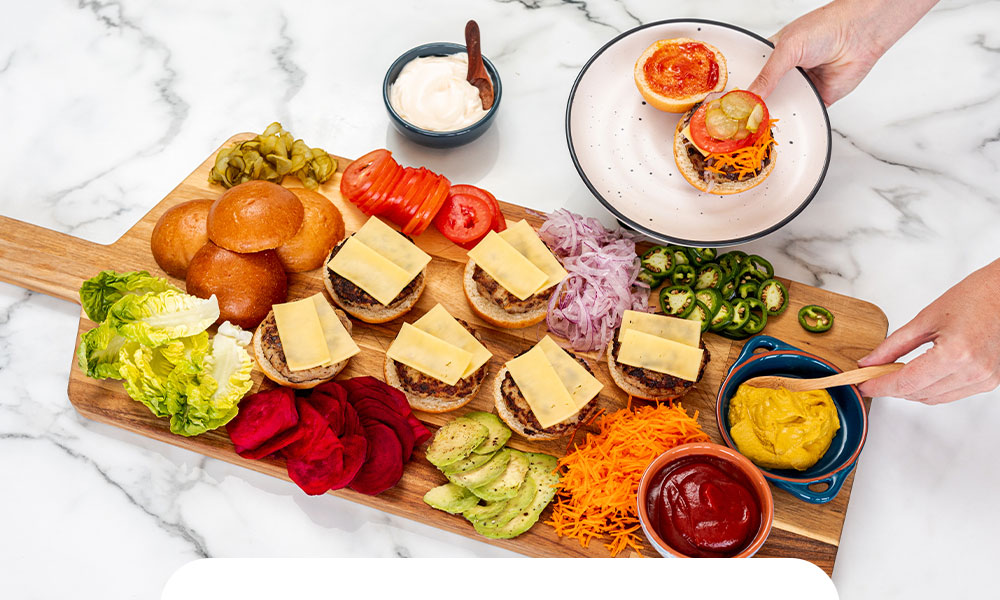 Build your own burgers