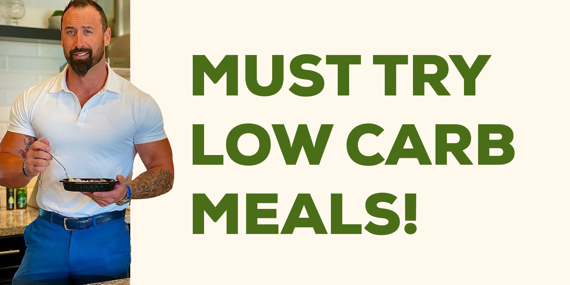Three Low Carb Meals (on the Menu) - Flex Pro Meals