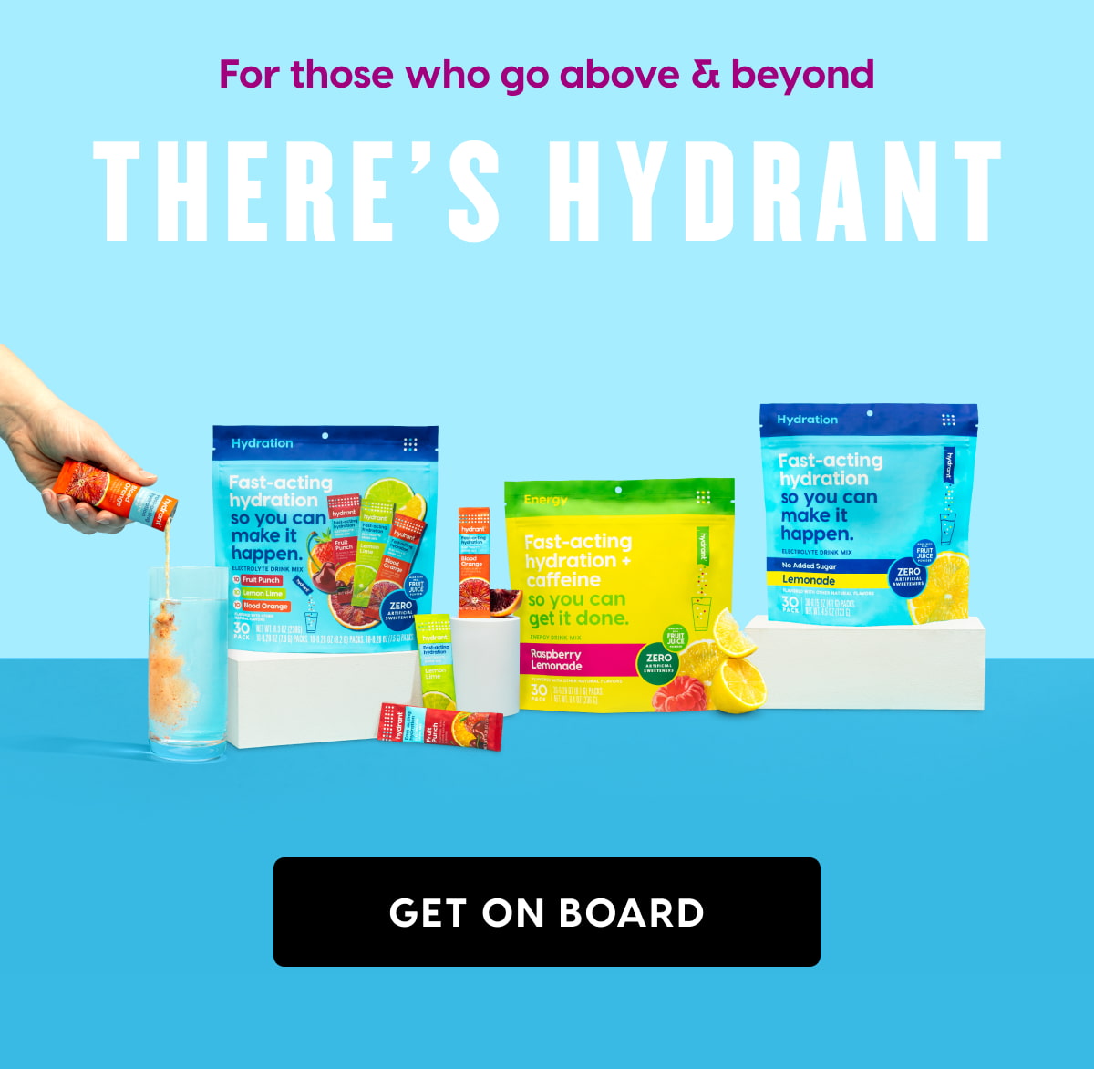 The most effective hydration. Period. - Hydrant