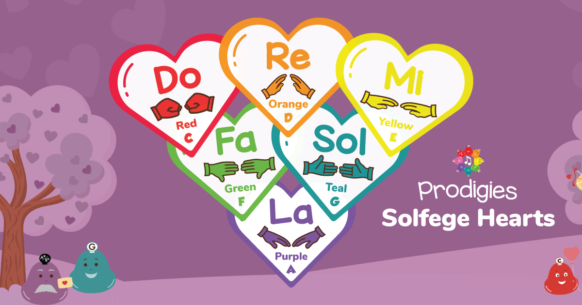 Free Solfege Hearts