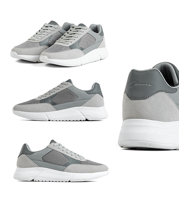New Mesh Premium Runner 2.0 in Grey - Closure London