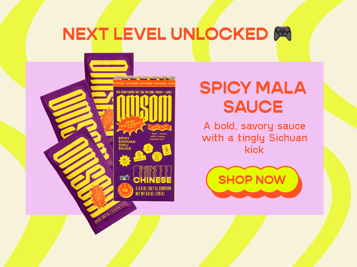 Omsom: Level up your shrimp toast with a spicy mala kick 💥 | Milled