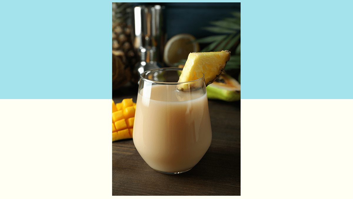 Mango Colada Mocktail