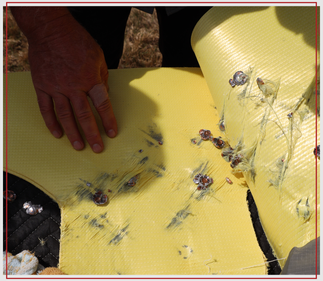 What happens when a round hits armor? | FOG HORN