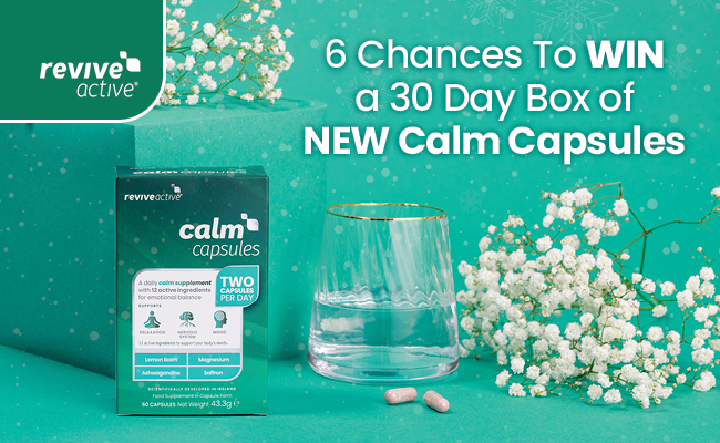 E: 12/12? Win 1 of 6 30-Day Boxes of Revive Active Calm Capules ...