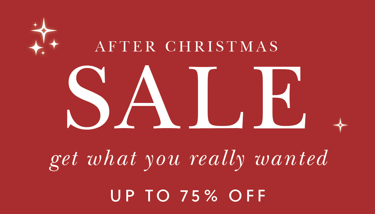 After Christmas Sale After Christmas Sale