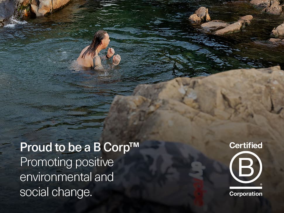 Cold water struggles? Problem solved. - Dryrobe