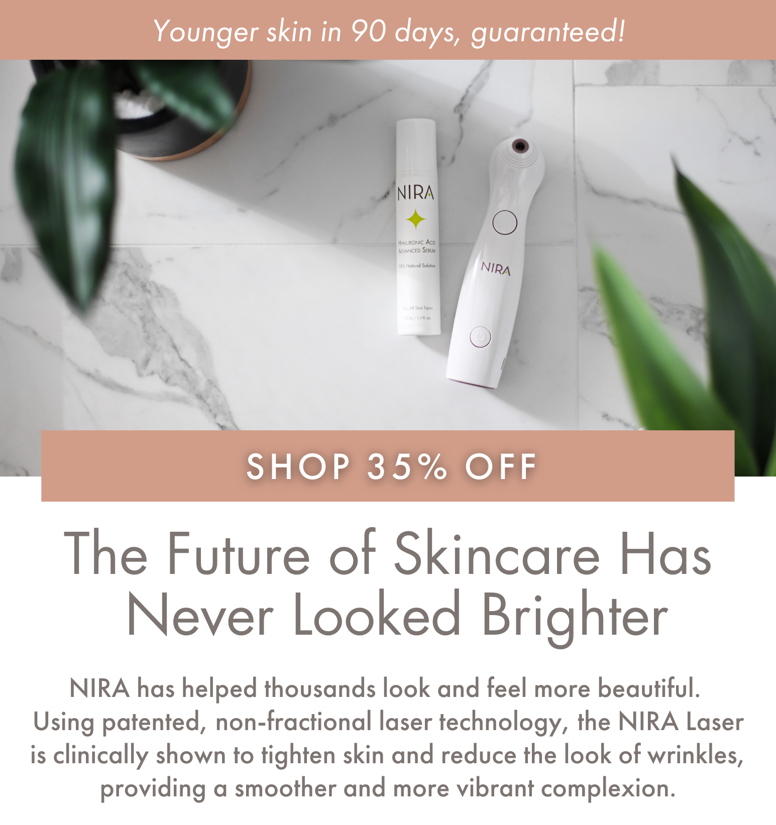The future of skincare has never looked brighter 🌟 - Nira Skincare
