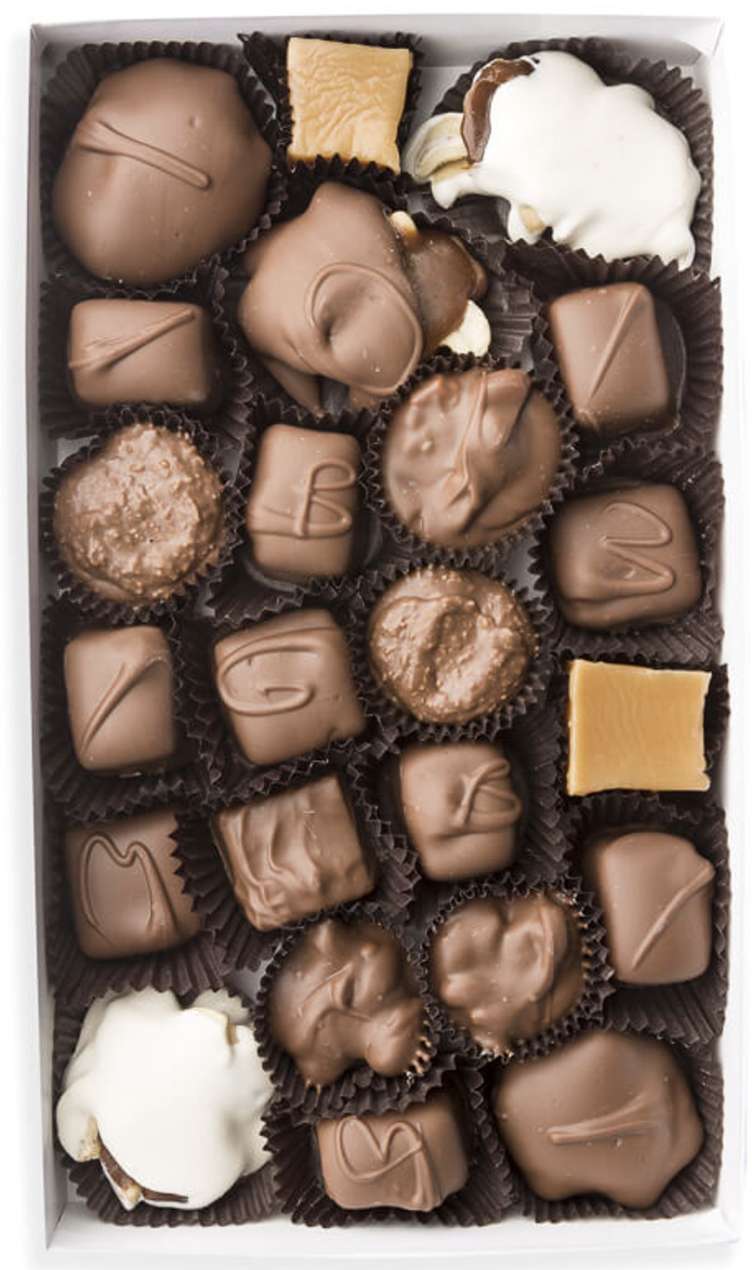 Chocolate Boxes - Cherry Cordials - Mrs. Cavanaugh's Chocolates & Ice Cream