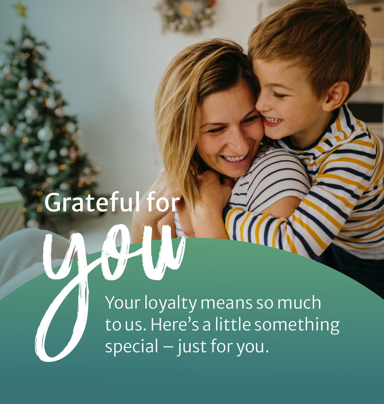 Here's a little something special - just for you