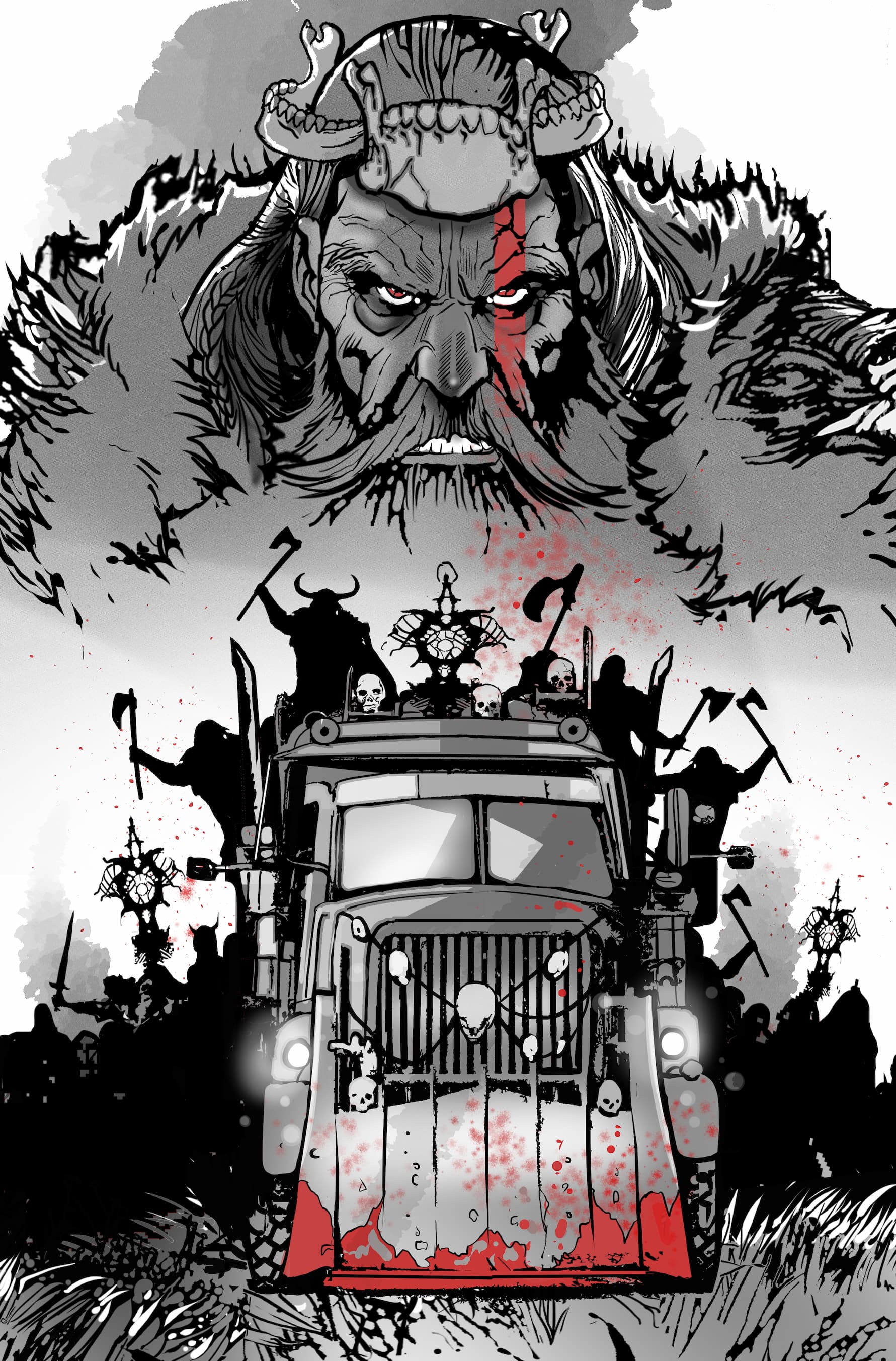 POST MALONE & VAULT TEASE BIG RIG BOOK 2: DAMNED ⋆ First Comics News