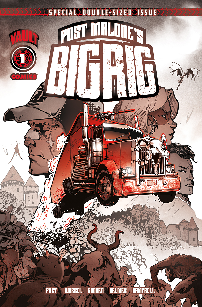 POST MALONE, VAULT COMICS, AND PLATINUM DUNES ANNOUNCE BIG RIG COMIC ...