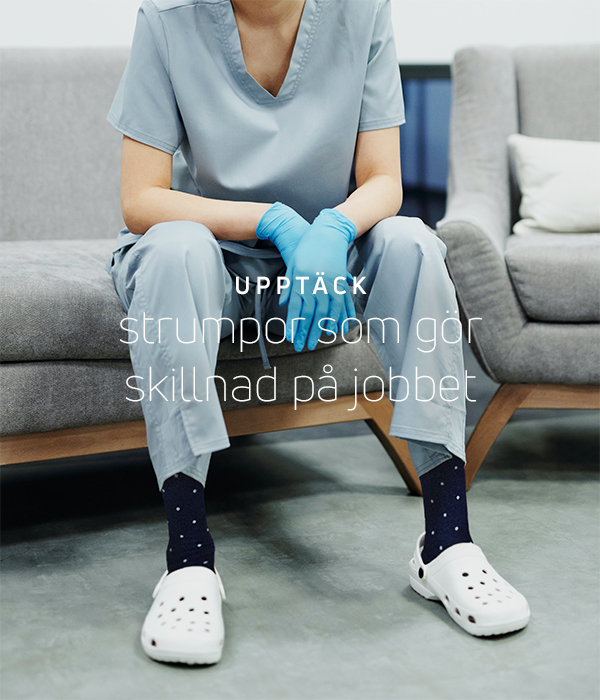 Upptäck strumpor som gör skillnad på jobbet