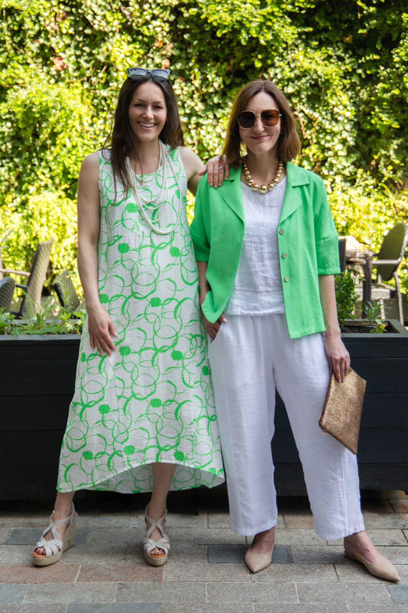 Chalk Bridget Sleep Mask in White