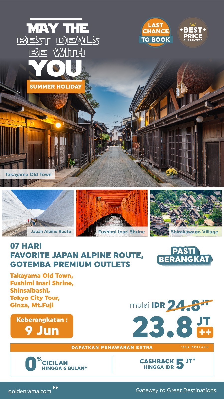 May Best Deal | Golden Rama Tours and Travel