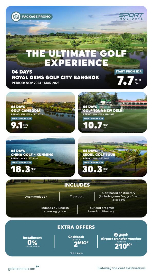 The Ultimate Golf Experience | Golden Rama Tours and Travel