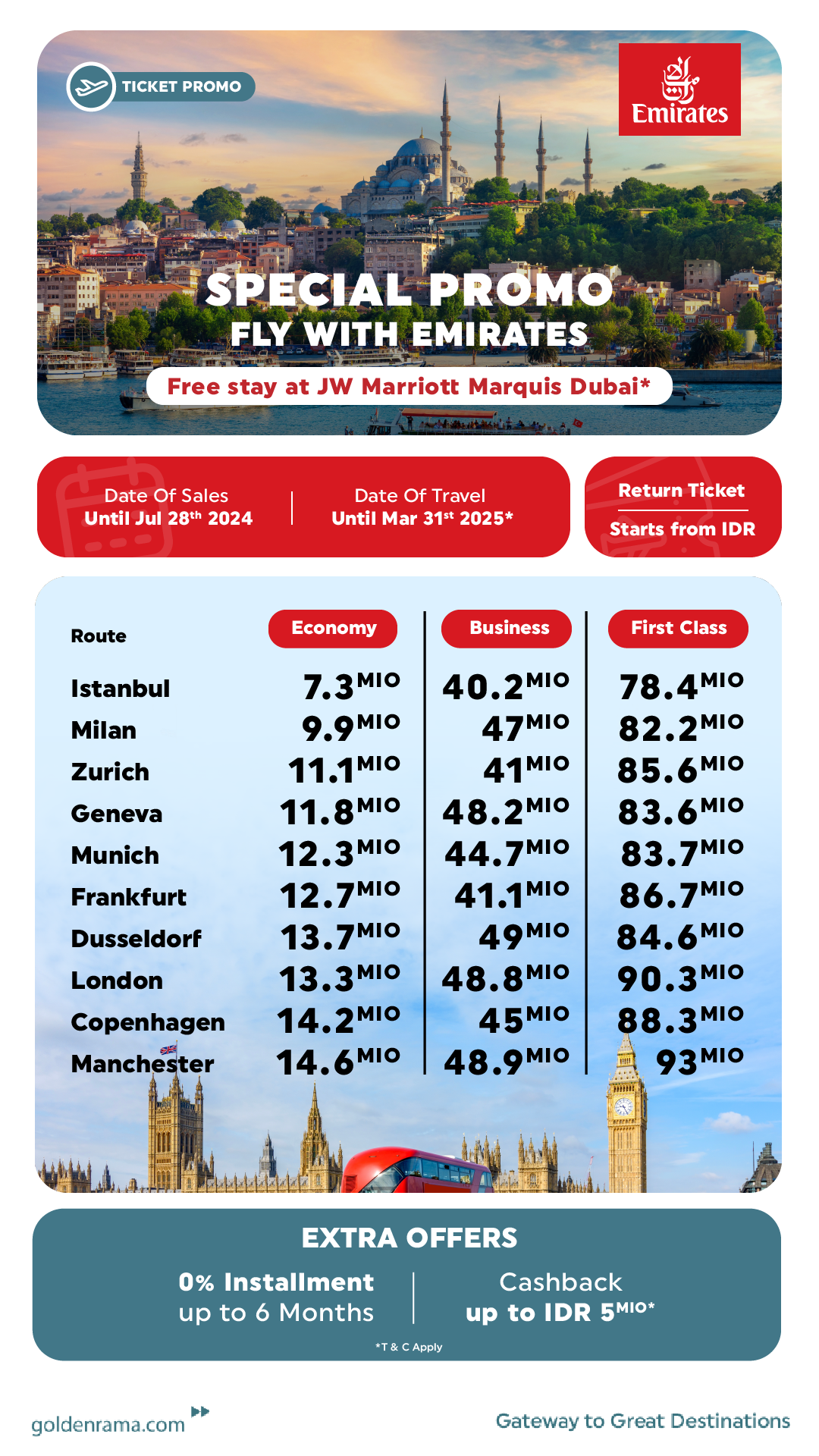 Fly With Emirates | Golden Rama Tours and Travel
