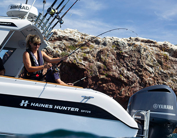 Haines Hunter Fishing Boat