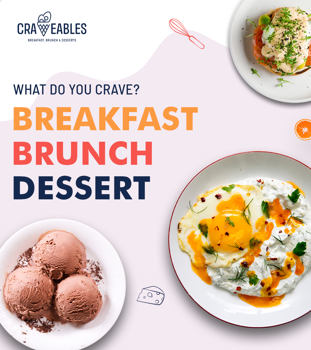 Craveables Cafe - Breakfast, Dessert and Brunch Menu