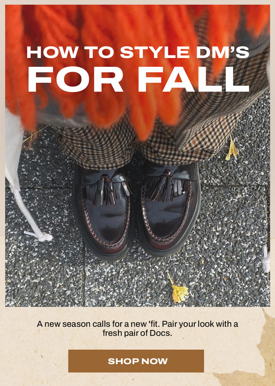 Style your Docs for fall - Dr Martens