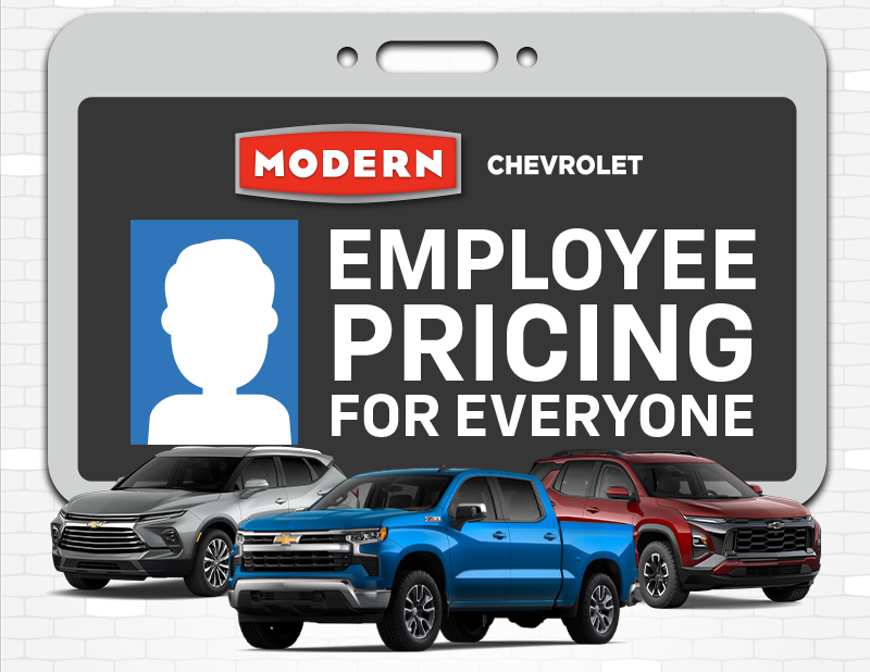 Specials at Modern Chevy | Modern Chevrolet