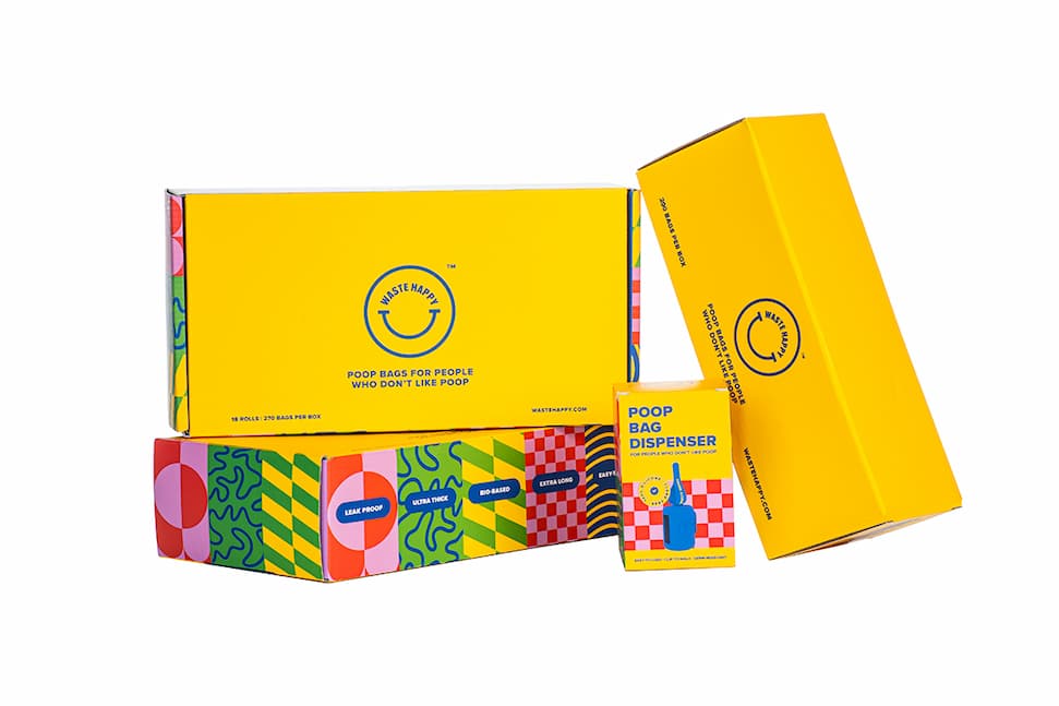 Waste Happy | Poop Bags For People Who Don't Like Poop