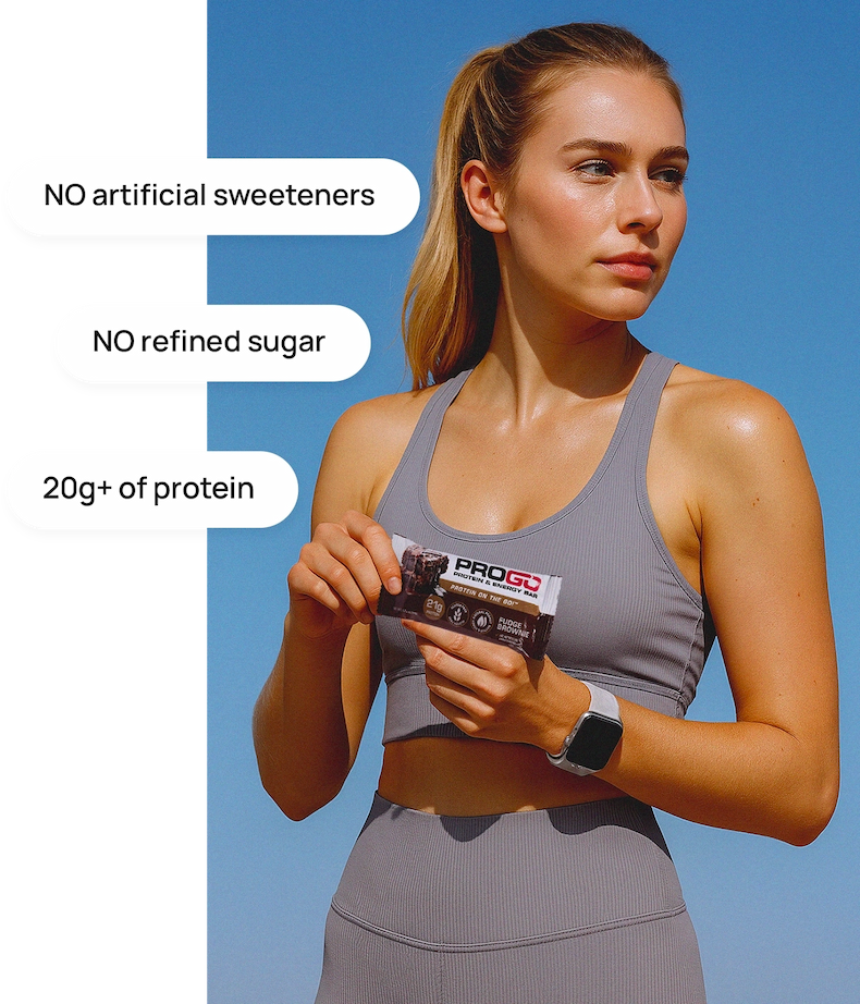 ProGo Protein Bars | Up to 22g of 95% Pure Protein Isolate Blend, 200 ...