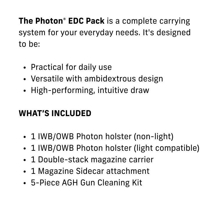 Complete EDC Pack + Gun Cleaning Kit | FOG HORN