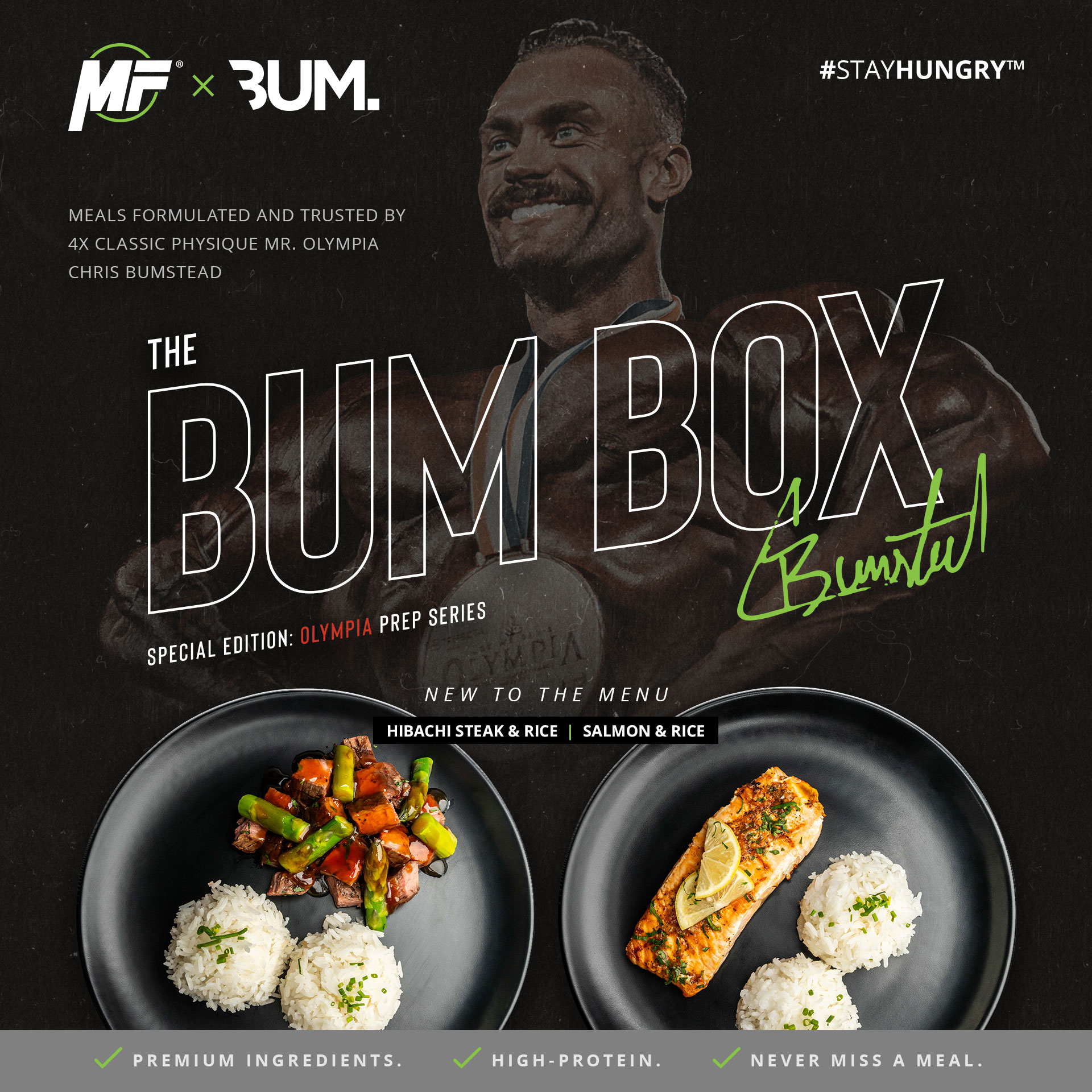 Receive a signed Cbum photo 📸 - MegaFit Meals