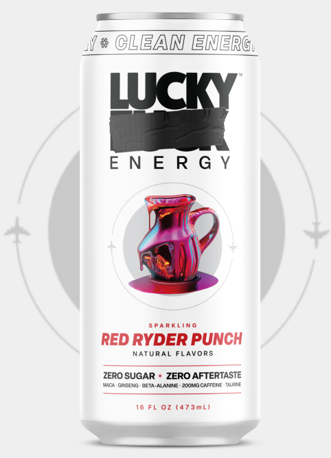 Lucky Energy | Zero Sugar & Aftertaste | Freedom to Fly