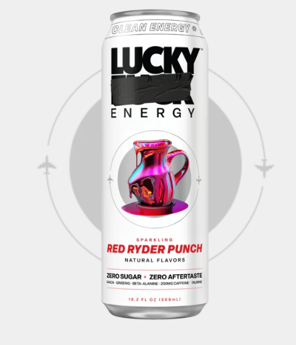 Lucky Energy | Zero Sugar & Aftertaste | Freedom to Fly