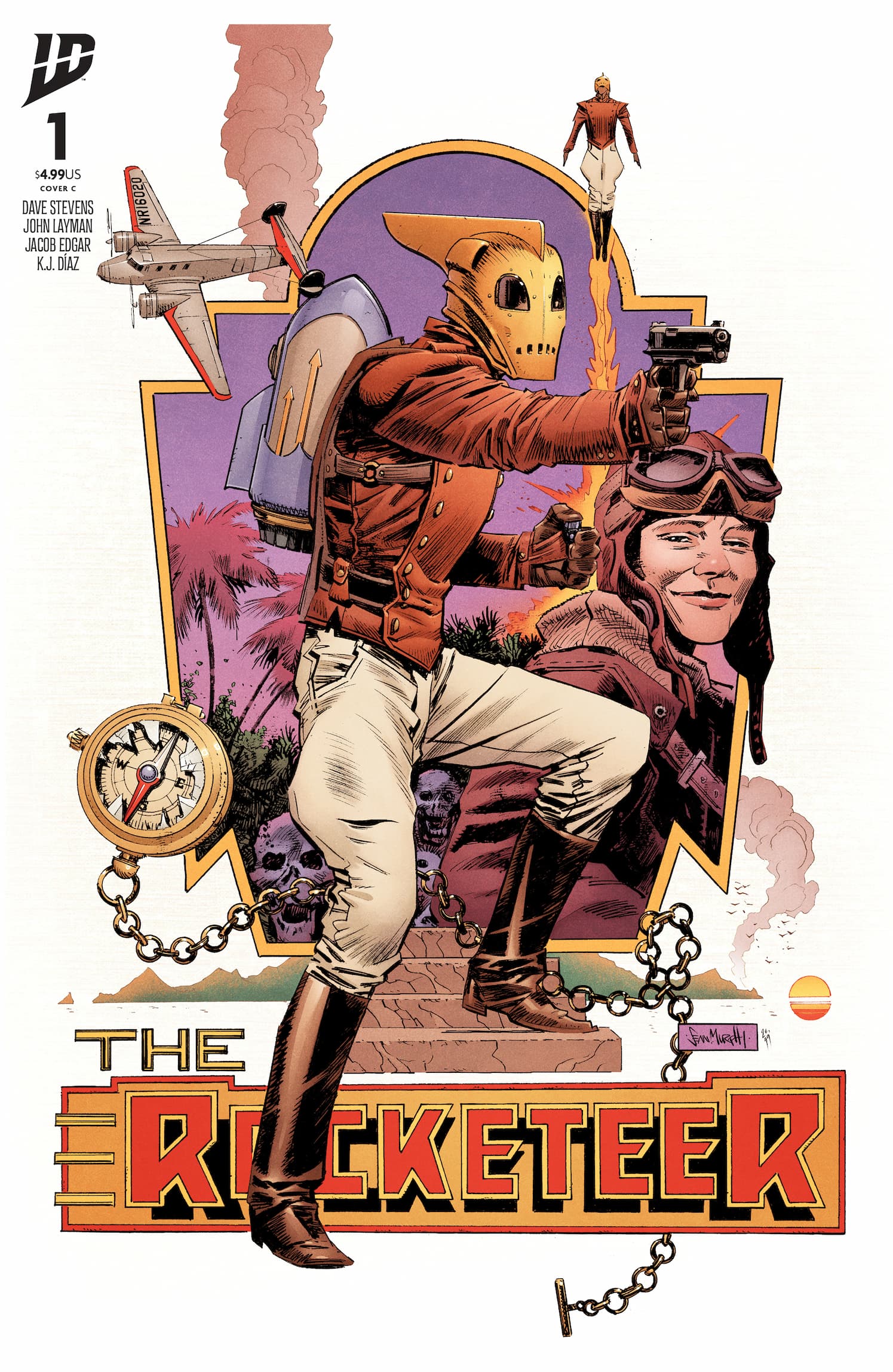 NEW ‘THE ROCKETEER’ COMIC BASED ON SERIES CREATOR’S NEVER-PUBLISHED ...