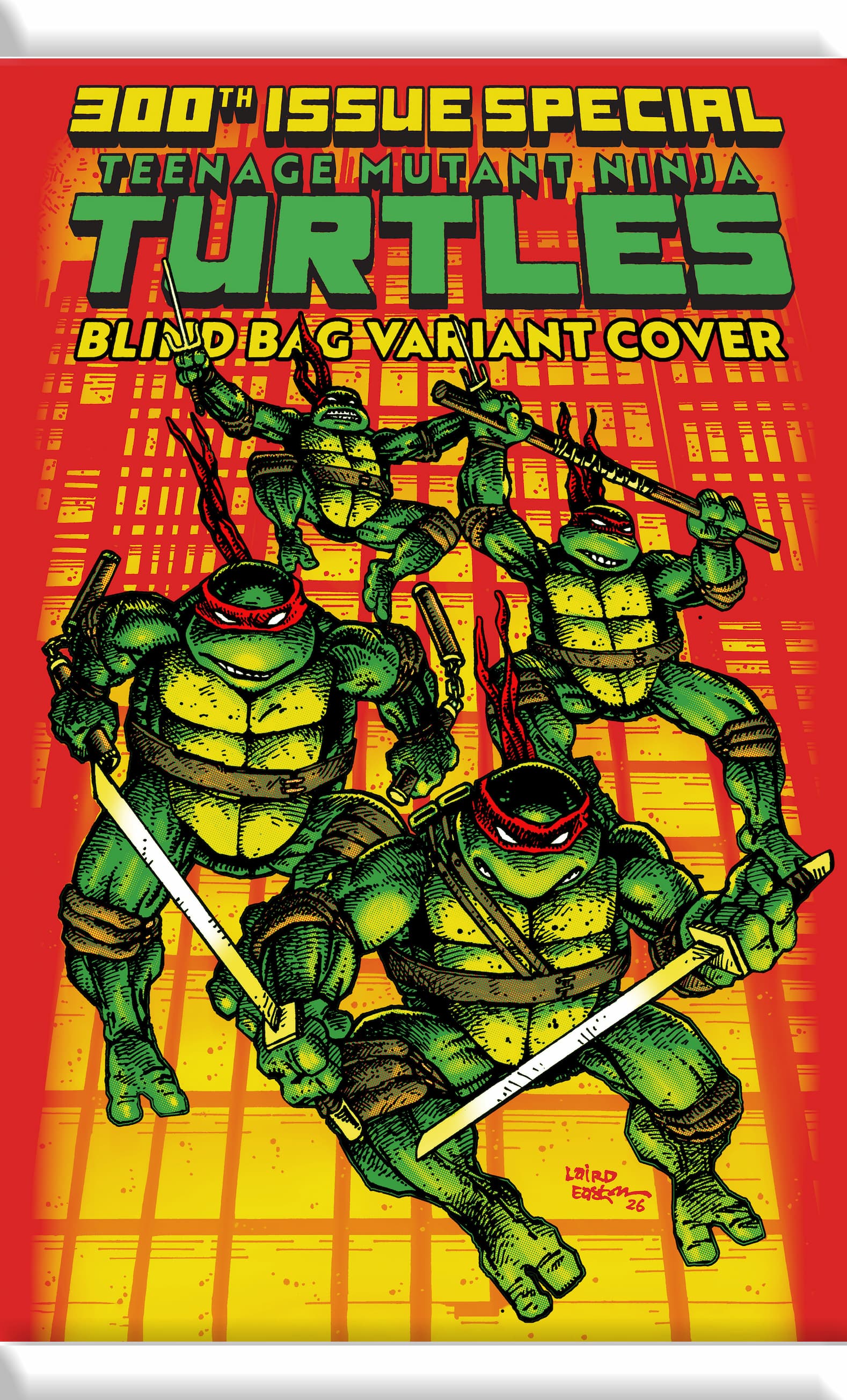 TEENAGE MUTANT NINJA TURTLES #300 BLIND BAG COVERS BY JUAN FERREYRA ...