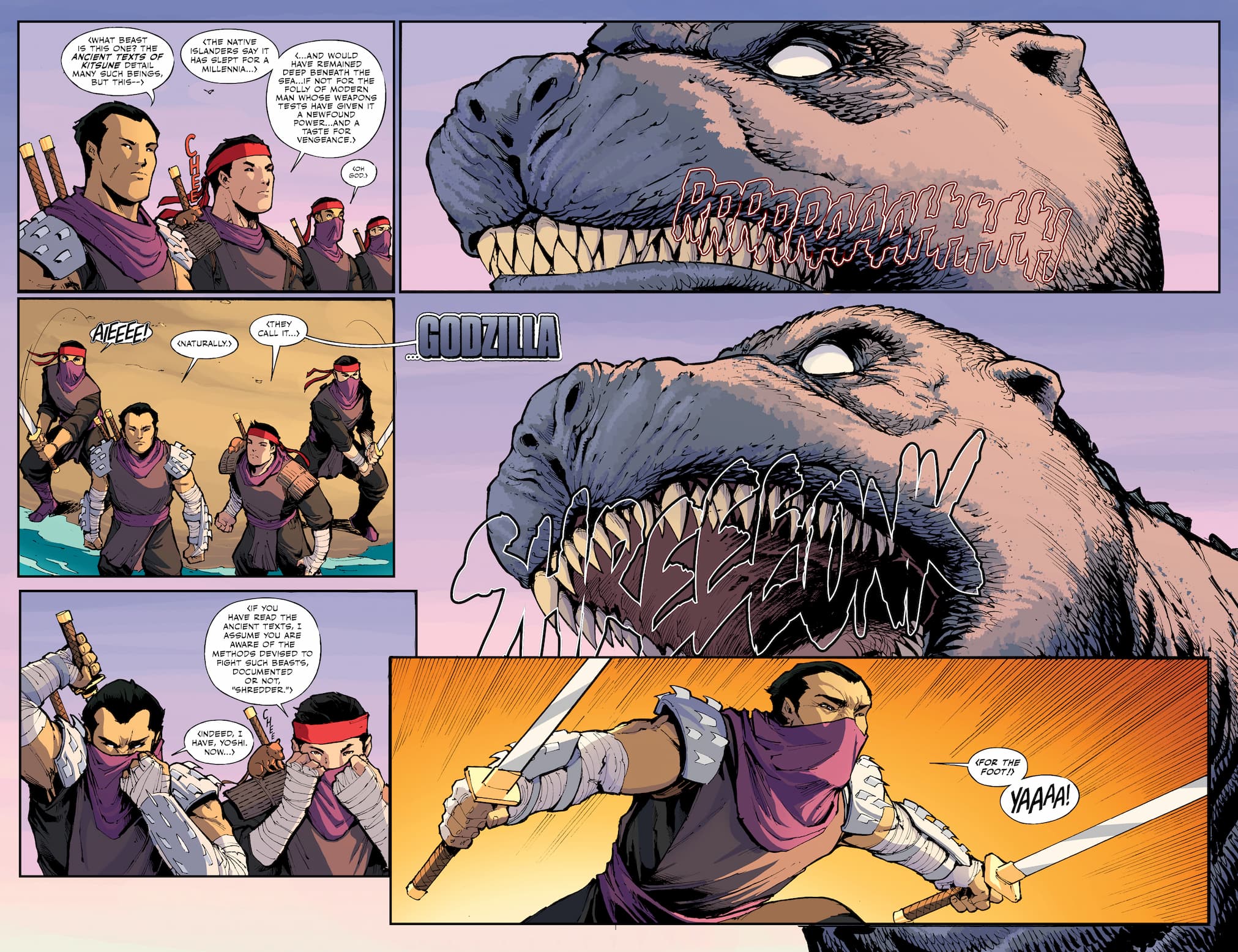 FIRST LOOK AT THE BLOCKBUSTER CROSSOVER EVENT TEENAGE MUTANT NINJA ...