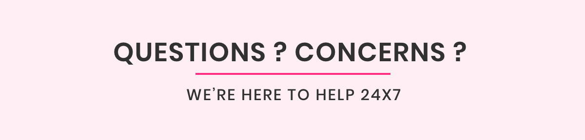 Questions? Concerns?