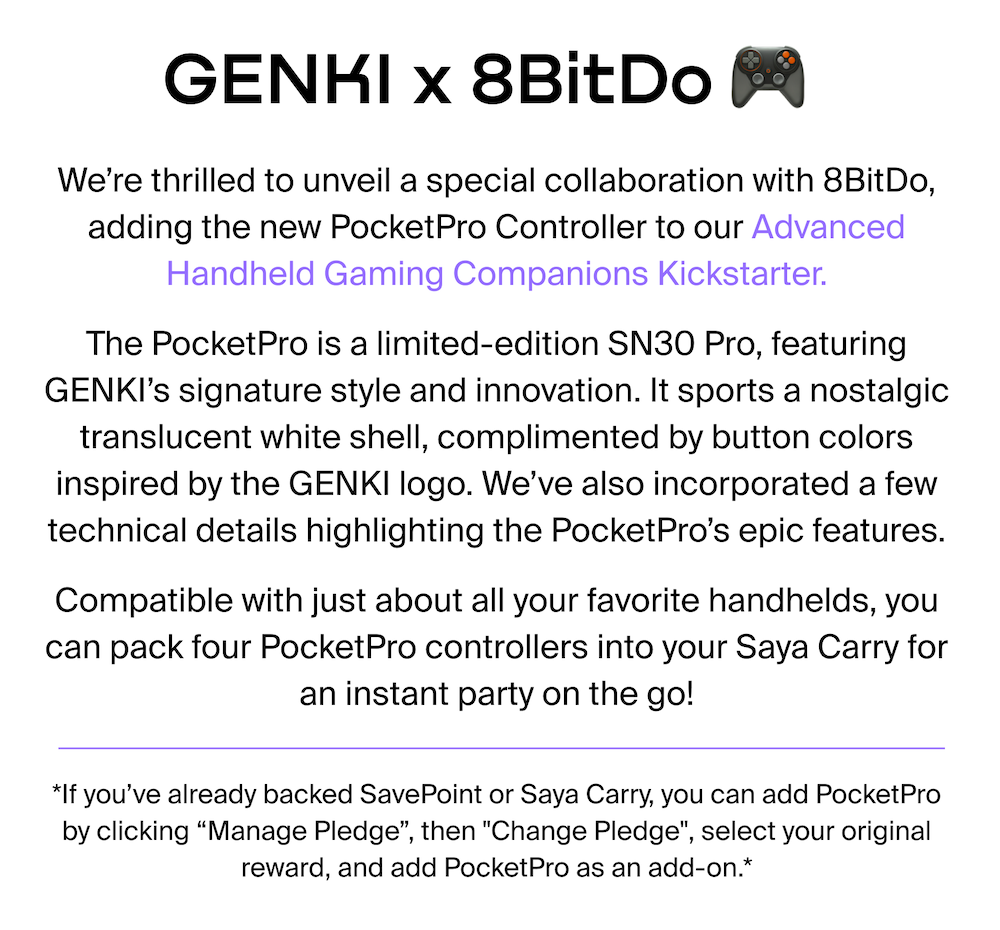 Announcing an EPIC collaboration with 8BitDo - meet the PocketPro ...